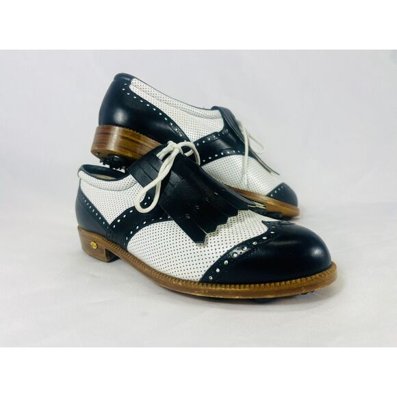 Walter Genuin | Shoes | Nwt Womens Walter Genuin Golf Kilt Navy White ...